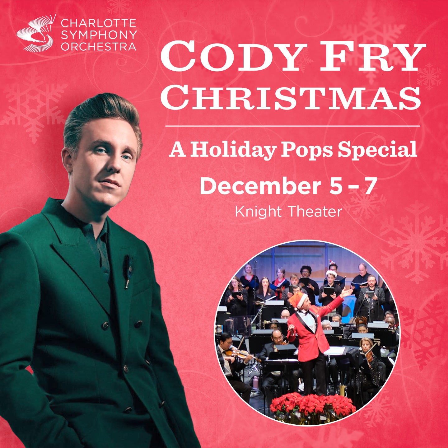CODY FRY CHRISTMAS: A HOLIDAY POPS SPECIAL | Blumenthal Arts