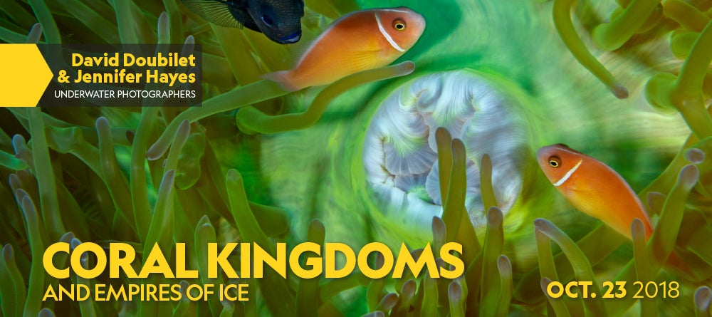 National Geographic Live! Coral Kingdoms and Empires of Ice ...