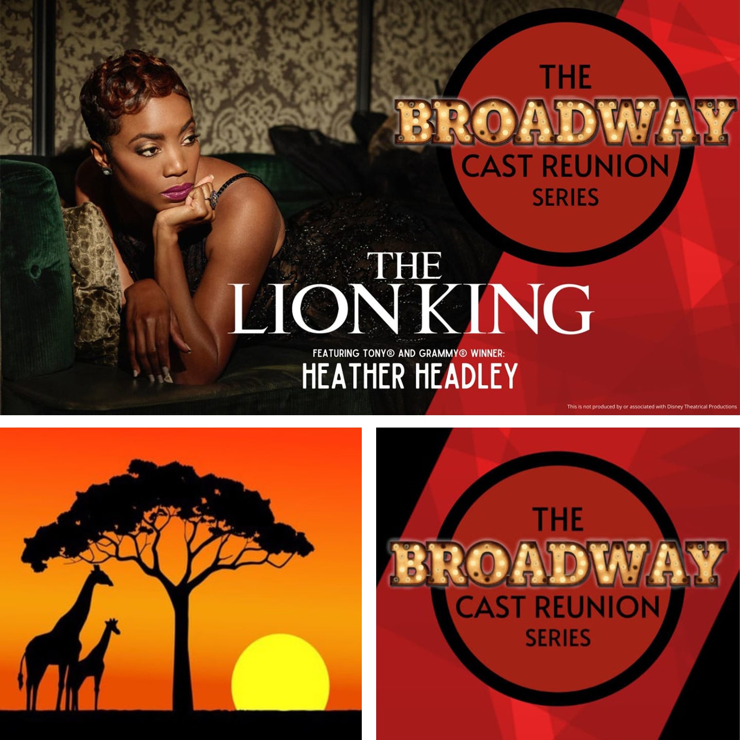 The Broadway Cast Reunion Series The Lion King CarolinaTix