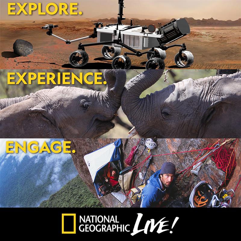 National Geographic Live Returns for a Third Season, Presented by ...