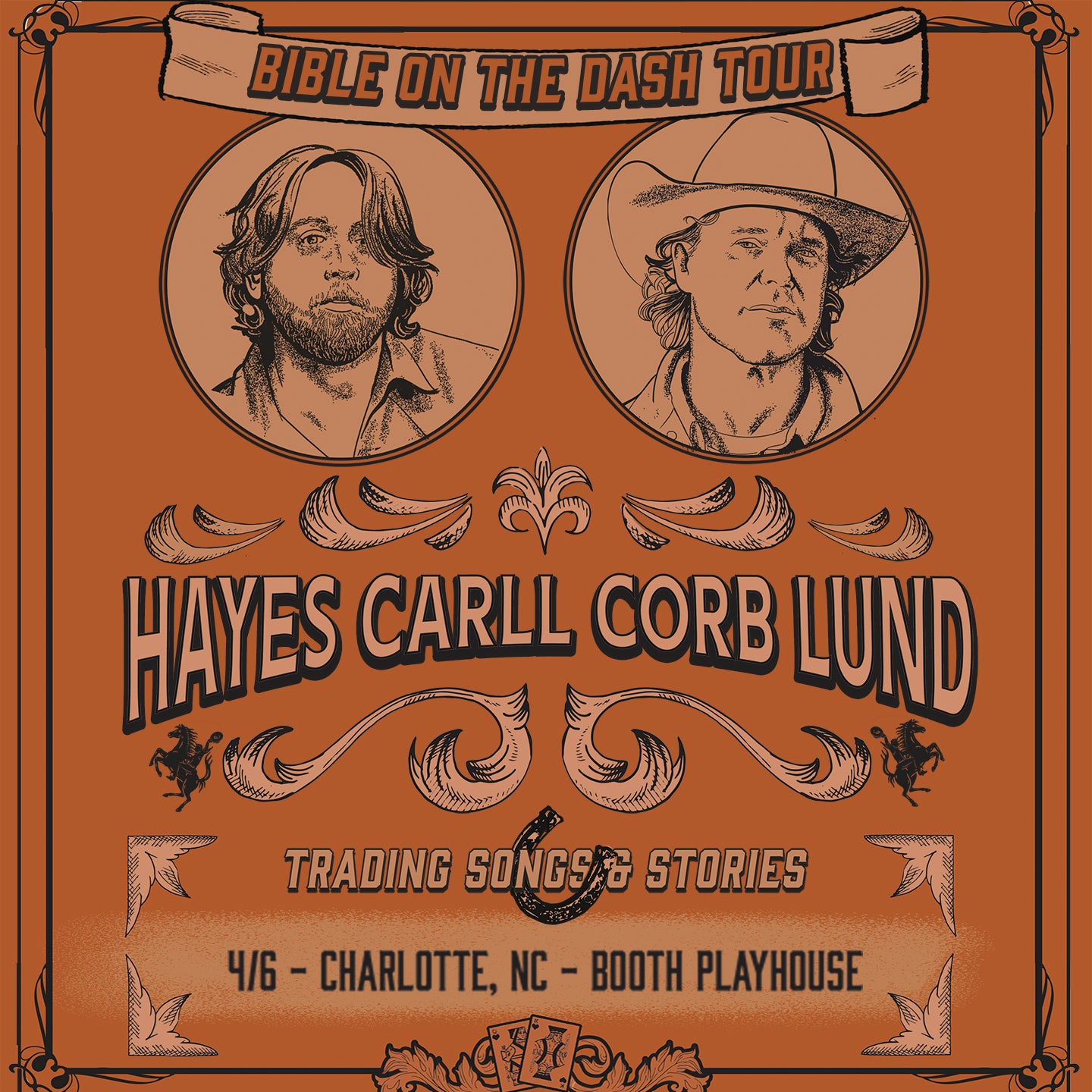 Corb Lund + Hayes Carll: Bible on the Dash Tour | Blumenthal Arts